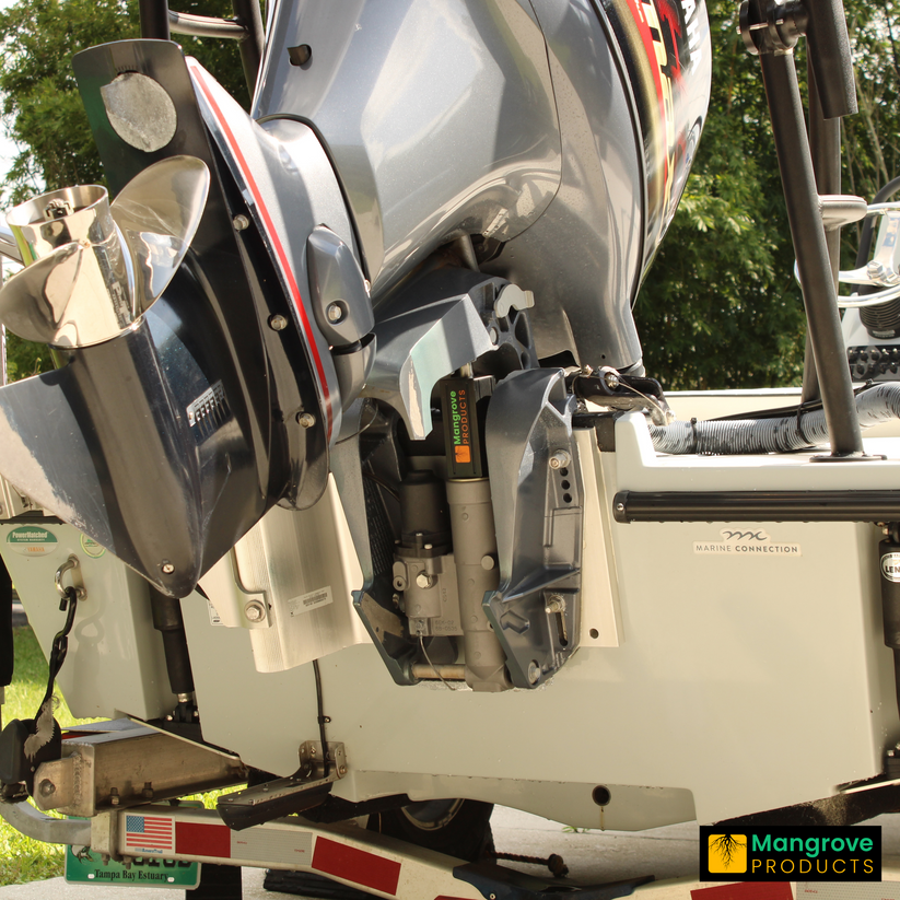 Transom Saver (Single-RAM) TS-Block GEN-2 (1-BLOCK)-Outboard Support ...